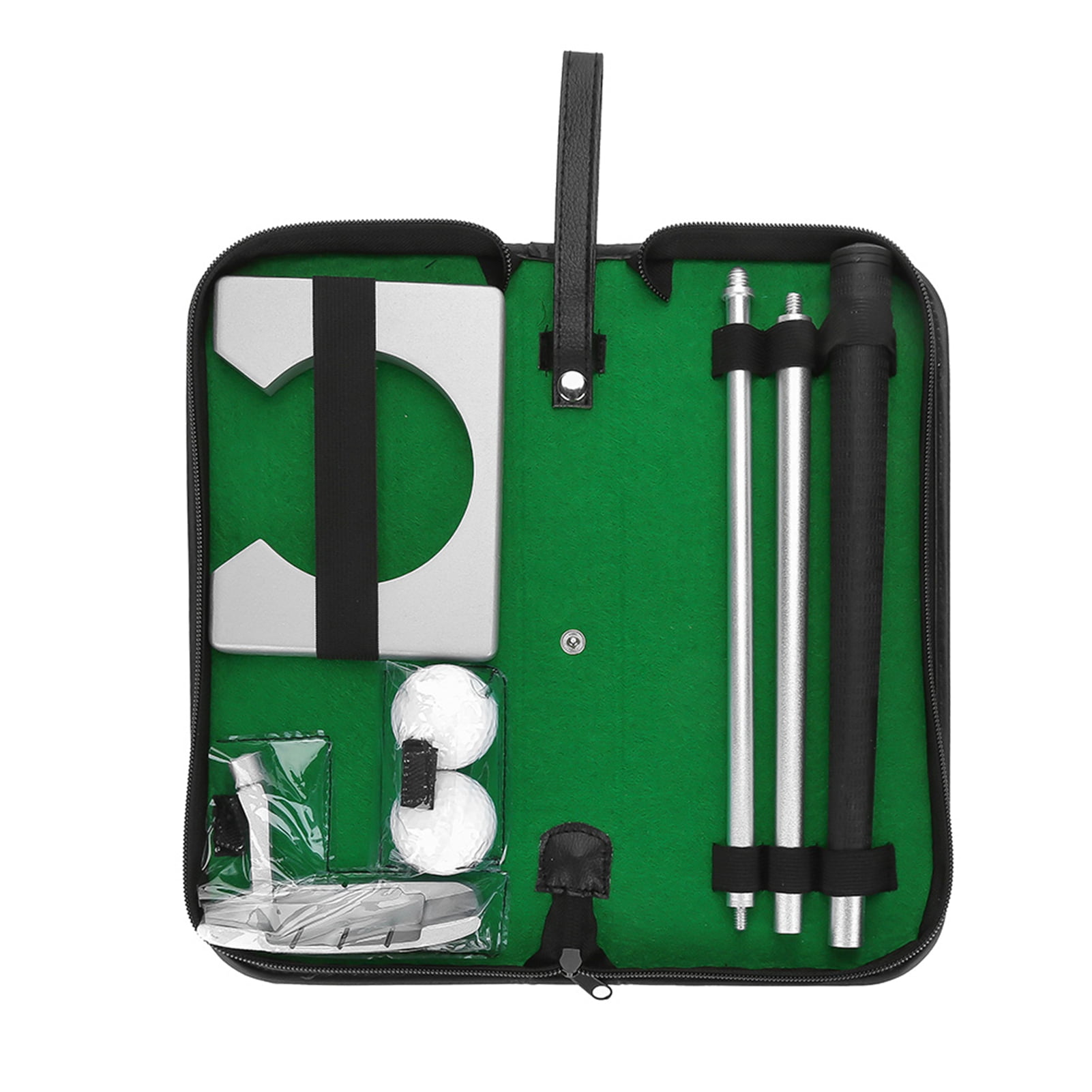Golf Putting Set Portable Golf Putter Kit Golf con Bolas Y Bolsa para ...