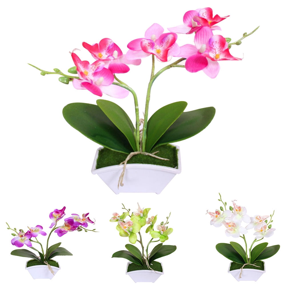 Click here for Unbranded 1pc Artificial Silk Butterfly Orchid Flo... prices