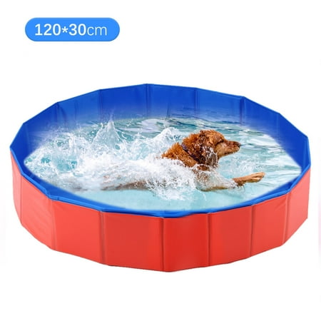 Foldable Pet Bath Pool Collapsible Dog Pool Pet Bathing Tub Pool for ...