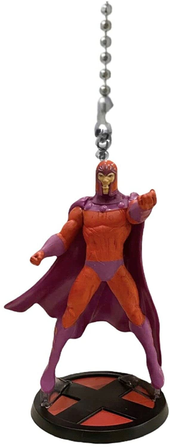 Magneto X Men 3” Fan Lamp Light Pull Chain PVC Figure Figurine New ...