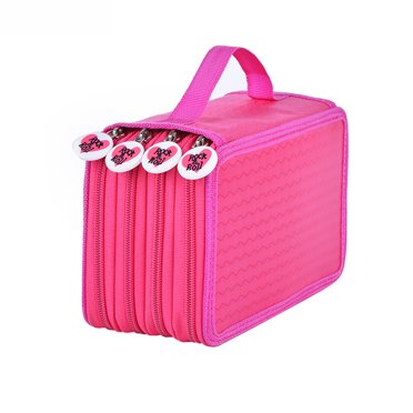 Pen+Gear Silicone Standing Pencil Pouch, Shark Pttern, Gray Color ...