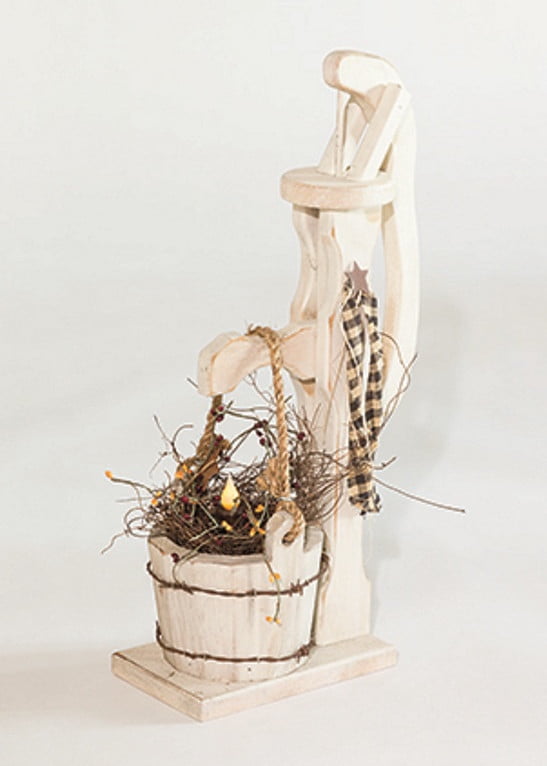 Furniture Barn USA™ Primitive Decorative Rustic Water Pump with ...