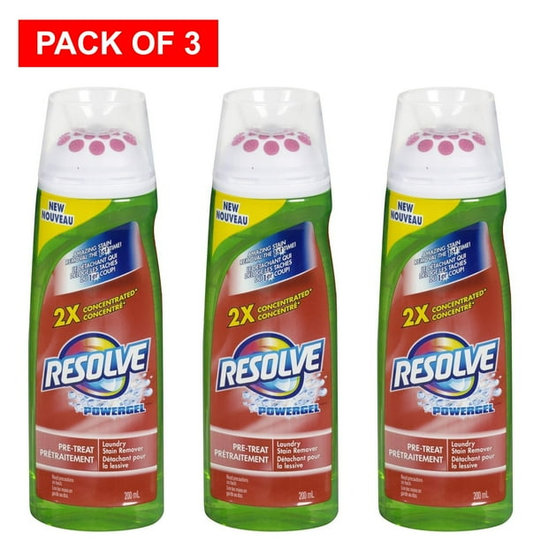 Resolve Powergel, Laundry Stain Remover, Pre-Treat, 200 ml, 2X ...