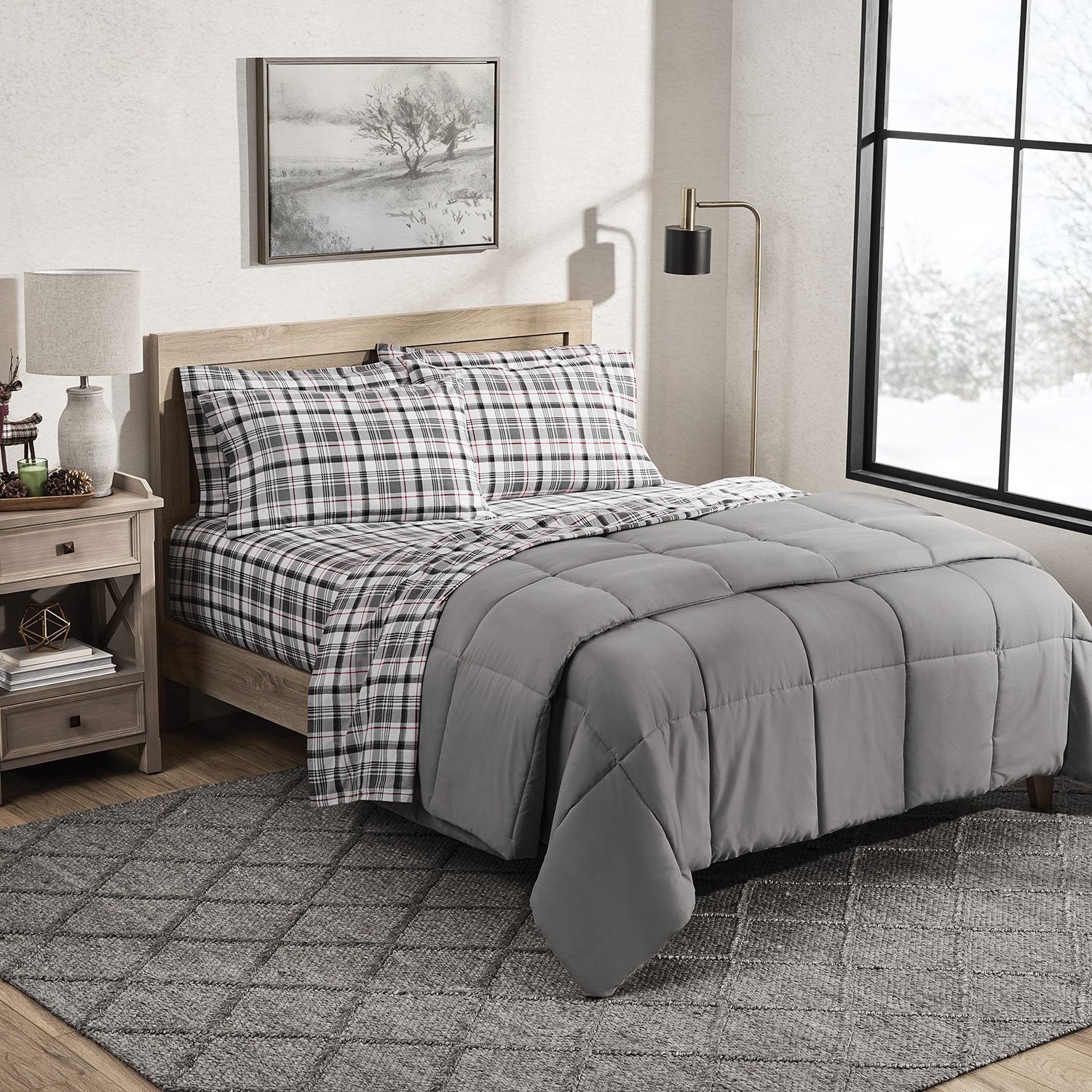 Member's Mark Flannel Sheet Set, Assorted Sizes - Samsclub.com