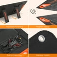 Grecell 200W Portable Flexible Foldable Solar Panel Kit Power Generator ...