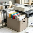 Book Storage Box Under Table, Small 10