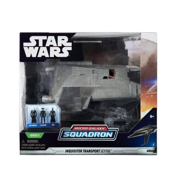 STAR WARS Micro Galaxy Squadron Inquisitor Transport Scythe - Walmart.com STAR WARS Micro Galaxy Squadron Inquisitor Transport Scythe - Walmart.com