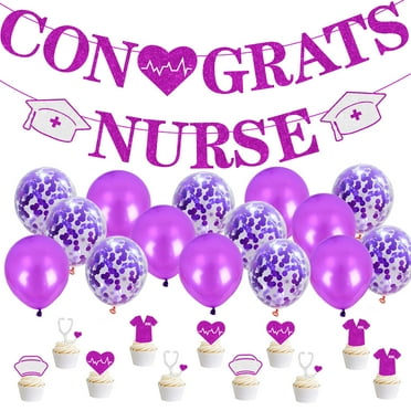 Nurses Week Decorations 126PCS Nurse Balloon Garland Arch Kit Nurses ...