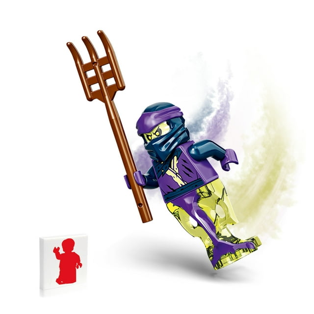 LEGO NINJAGO Legacy MiniFigure - Ghost with Skull Face and Pitchfork ...