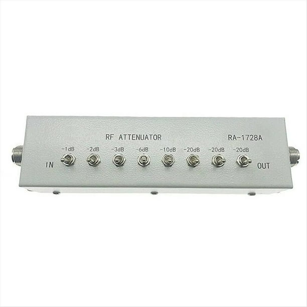 Atenuador de Alta Frecuencia RA-1728A de 0 A 82 DB, Variable/Escalonado ...