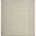 SAFAVIEH Natura Eanna Geometric Wool Area Rug, Ivory/Light Grey, 5' x 8 ...