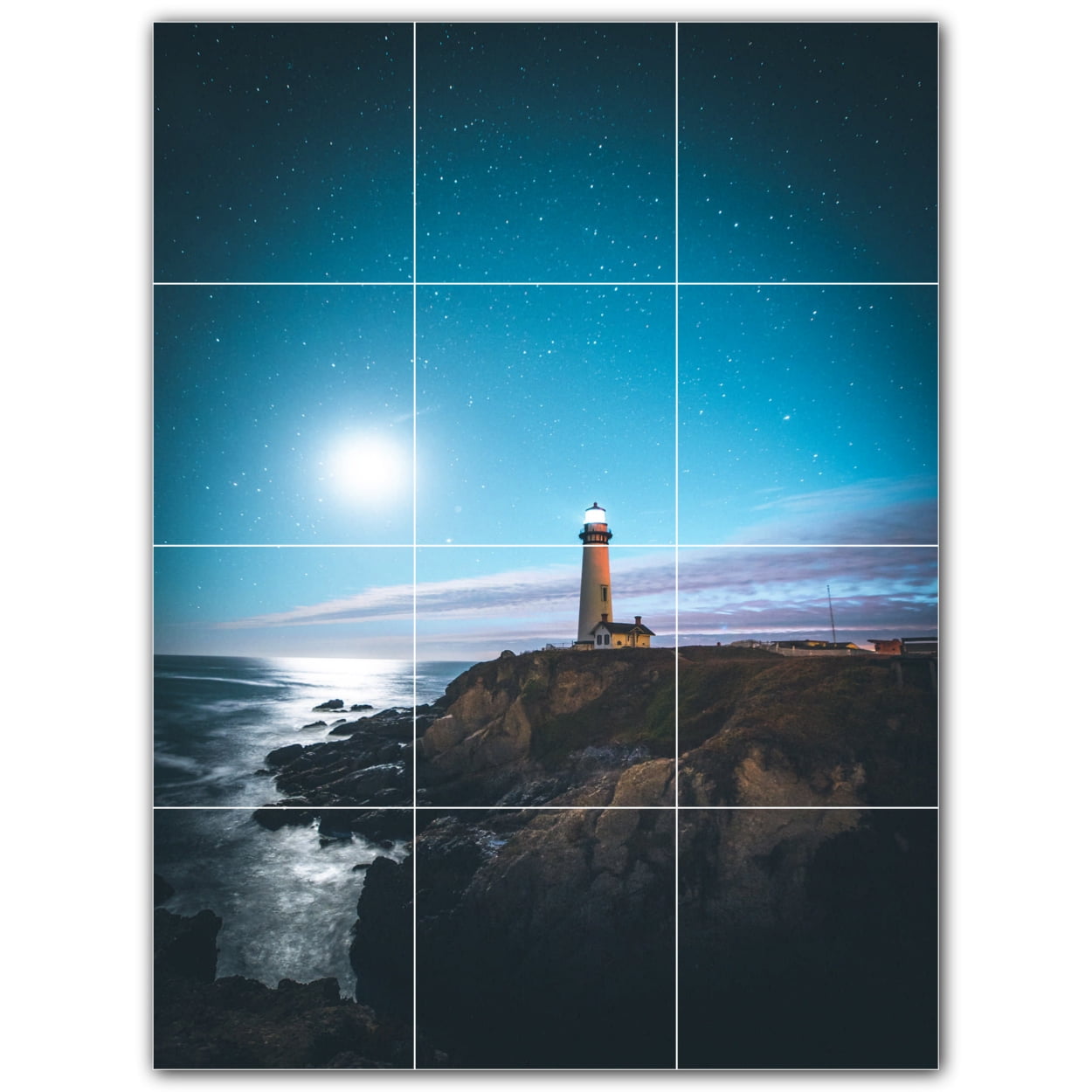 Picture-Tiles.com: Lighthouse Ceramic Tile Wall Mural WAL500818-34M. 18 ...