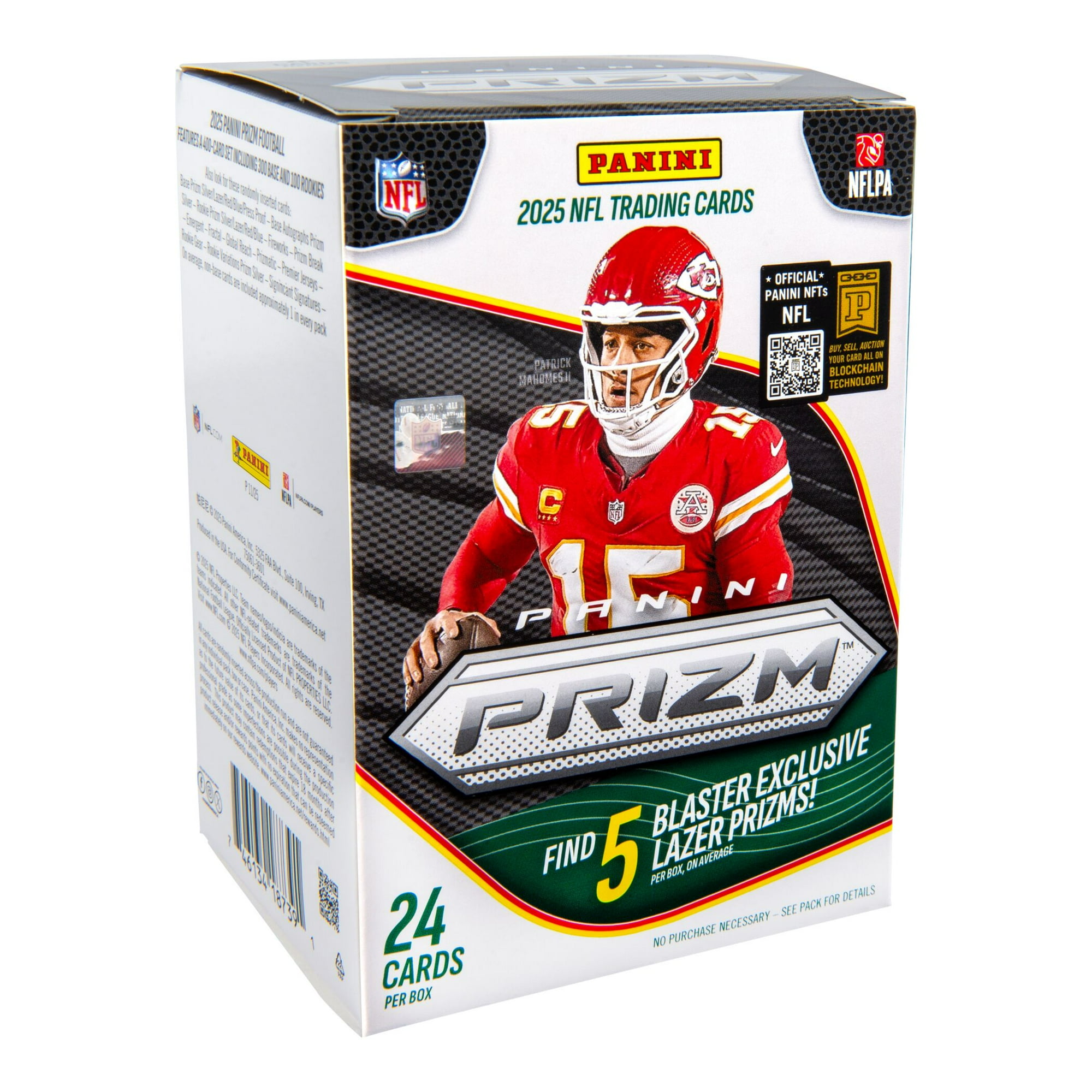 Click here for 2025 Panini Prizm Football Trading Cards Blaster B... prices