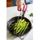 GoodCook 10" Chrome Plated Kitchen Loop Tongs, Silver/Red - Walmart.com