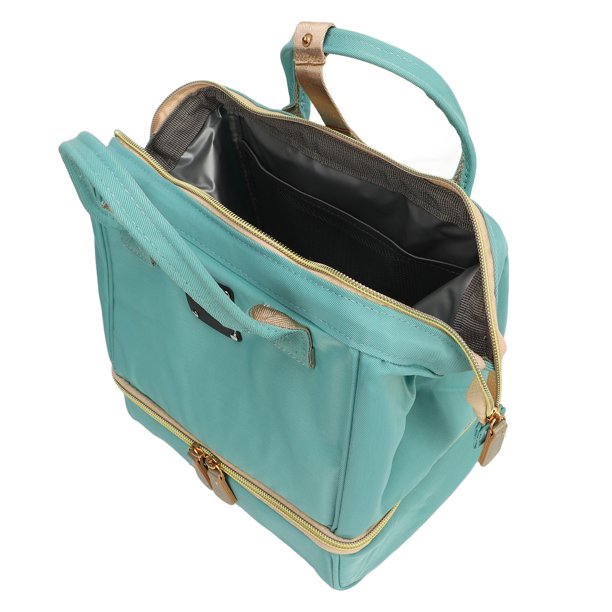 Breastmilk Mom Backpack, Nylon And PEVA Leakprooof Blue Milk Thermal ...