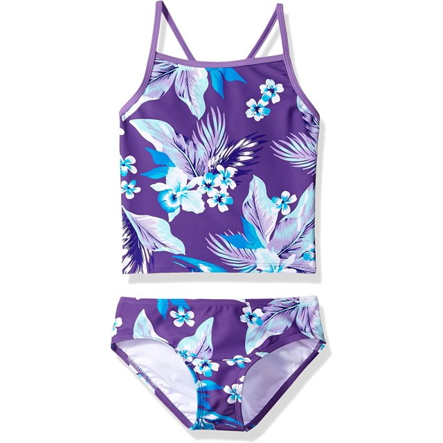 Kanu Surf Girls' Melanie Beach Sport 2-pc UPF 50+ Banded Tankini ...