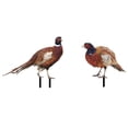 1/2Pc Pheasant Garden Decorations Pheasants Stake Lawn Courtyard Statue ...