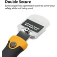MulWark Multi-Purpose Mini Razor Scraper Set with Protective Blade ...