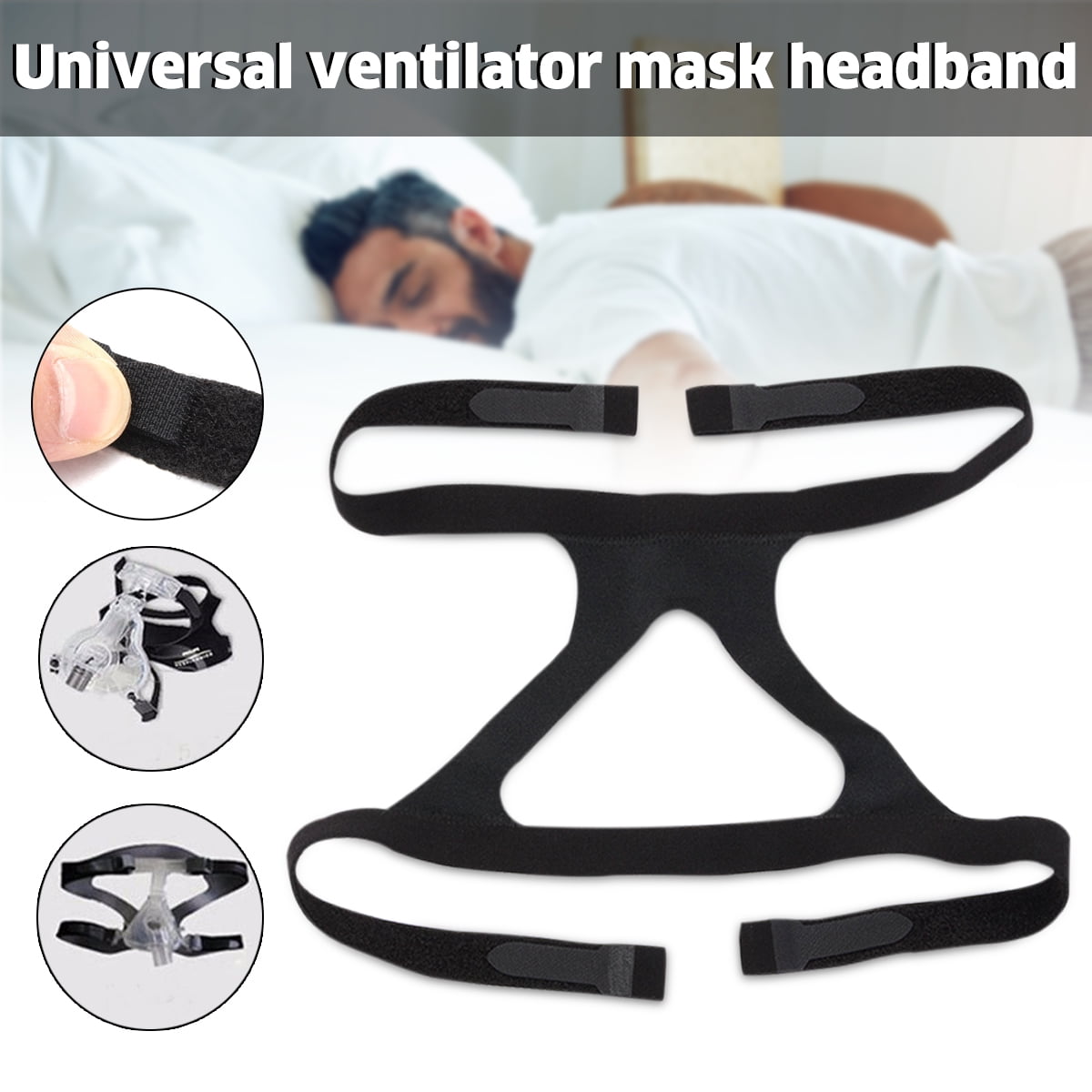 Buy Headgear Replacement Head Band Universal For Respironics CPAP ...