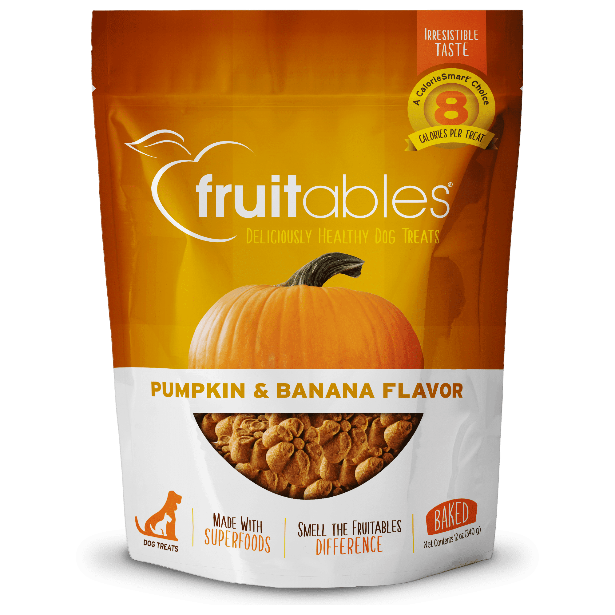 Fruitables Baked Dog Treats – Pumpkin Treats for Dogs – Healthy Low ...