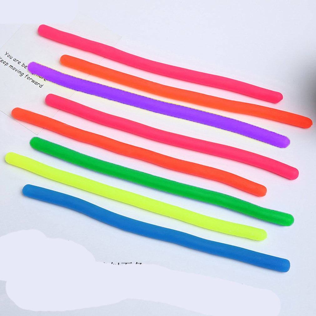 Squishy Toys Children Stretchy Anti Stress Elastic Noodles Rope ...