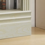 Living Essentials Corp. 72" Halston Narrow 5-Tier Bookshelf Bookshelves ...