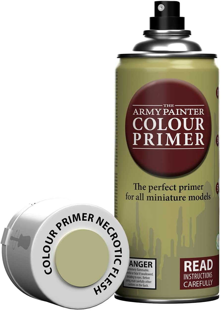 The Army Painter Color Primer Spray Paint, Necrotic Flesh, 400ml ...