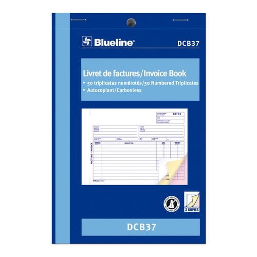 Click here for Blueline Invoice Book prices