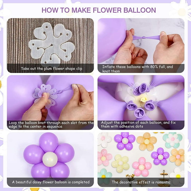 How To Make Flower Balloon Centerpieces | Best Flower Site