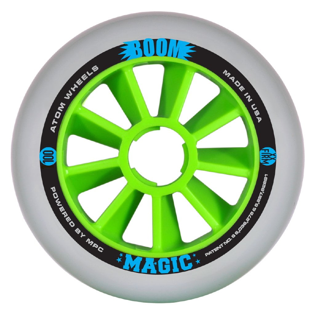 Atom Inline Outdoor Wheels - Boom Magic (Sold as Each's) - Walmart.com