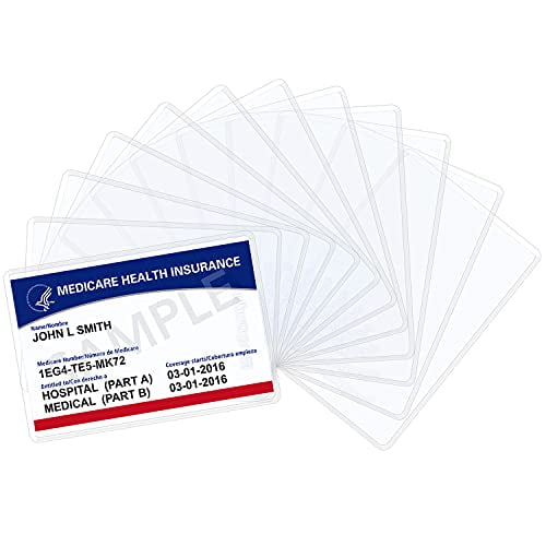 Medicare Card Holder Protector Sleeve