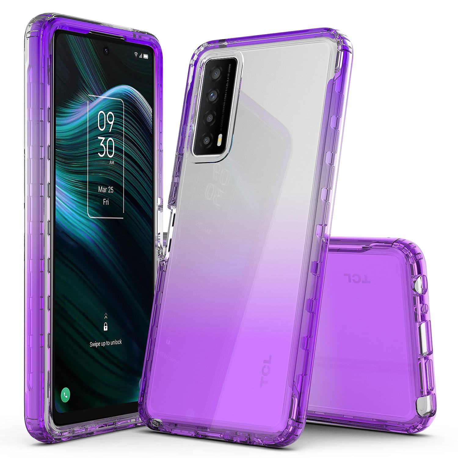 TCL Stylus 5G Case, Rosebono Hybrid Gradient Protection Case For TCL ...