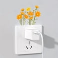 1pc Floral Switch Wall Sticker - Seasonal Home Decor for All Seasons ...