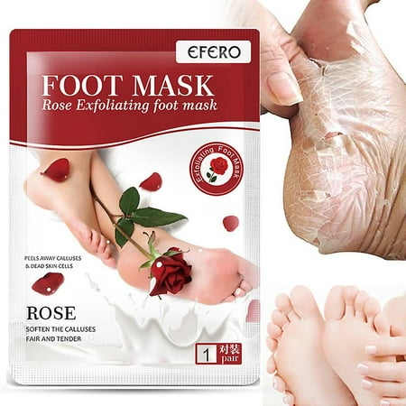Foot Peel Mask For Feet Peel Exfoliating Foot Masks For Dry Cracked ...