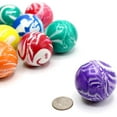 Kicko Colorful 2 Inch Marble Balls - 12 Assorted Two-Tone Colors for ...