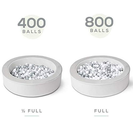 Milliard Ball Pit / Professional Quality / for Toddlers and Baby (Grey ...