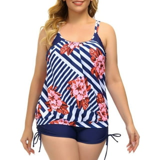 Plus-Size Swimwear Top - Wear Your Own Bra - Solid Black - Walmart.com