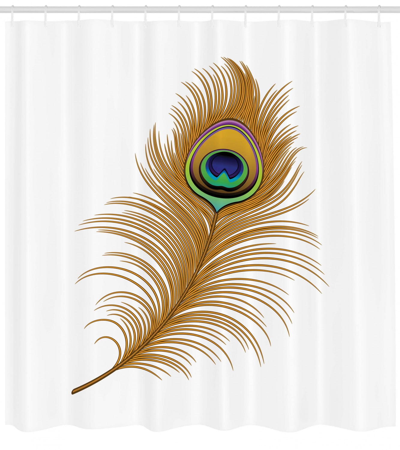 Peacock Decor Illustration Of Peacock Bird Feather Magical Wild Nature ...