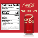 Coca-Cola Caffeine Free Soda Pop, 12 fl oz, 12 Pack Cans - Walmart.com