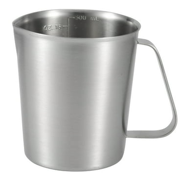 Stainless Steel Measuring Cup with Marking with Handle, 64oz - Walmart.com