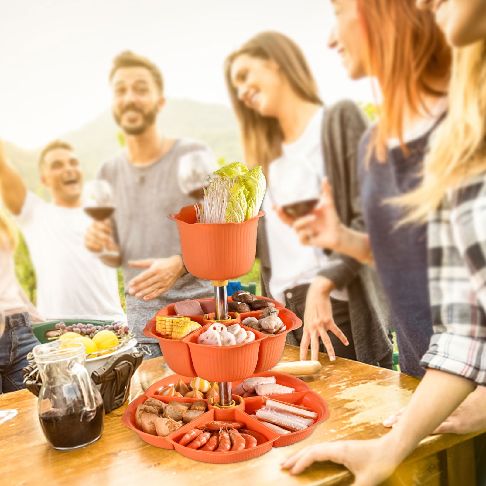Almacenamiento y organización de la cocina, bandeja para verduras con ...