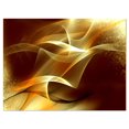 Designart Light Yellow Abstract Fractal Design Canvas Wall Art - Walmart.ca