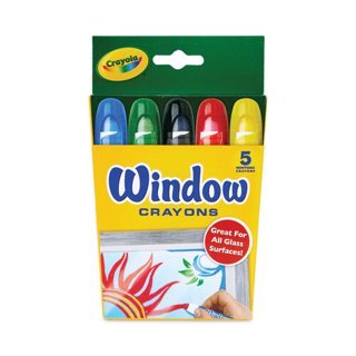 Cra-Z-Art Jumbo Washable Triangular Crayons, 10 Count, Assorted Colors ...