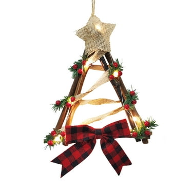 GDF Studio 9 Foot Mixed Spruce Pre Lit LED Artificial Christmas Garland ...