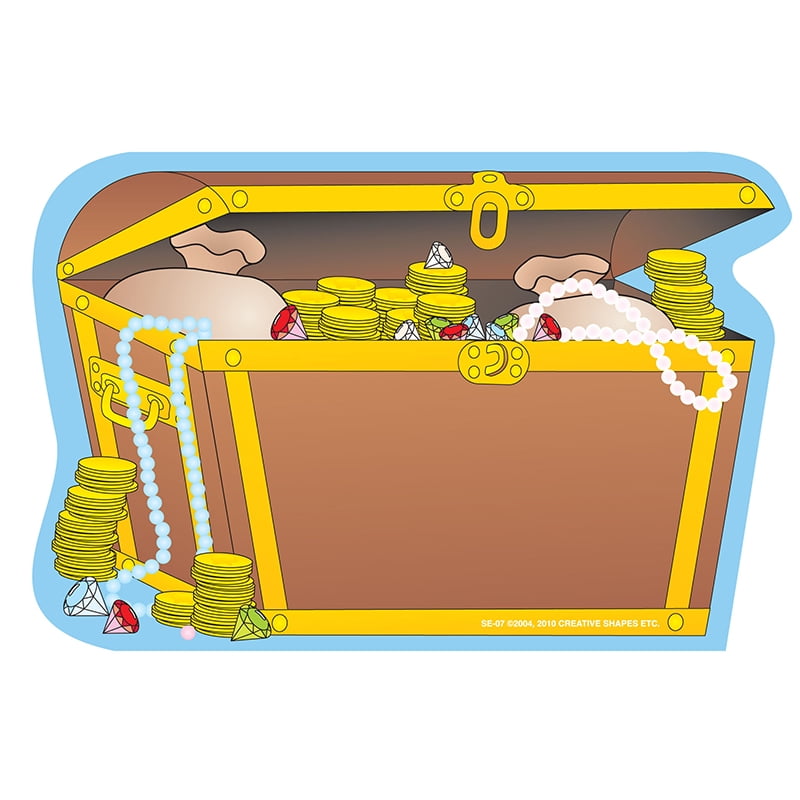 Creative Shapes Treasure Chest Notepad - Walmart.com