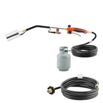 IVATION Mini Propane Torch, 50,000 BTU Handheld Weed Burner, Adjustable ...