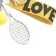 Creative Tennis Keychain, Tennis Racquet Jewelry- Perfect Tennis ...
