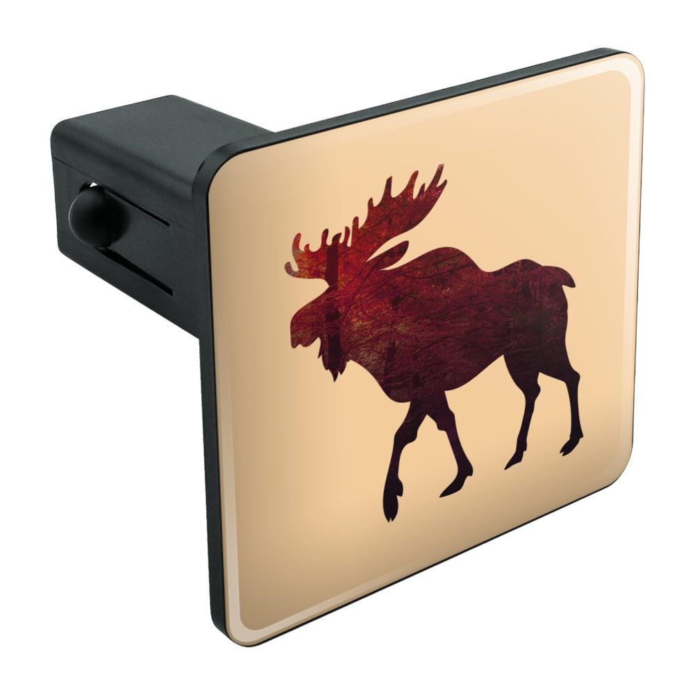 Moose Red Forest Tow Trailer Hitch Cover Plug Insert - Walmart.com