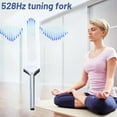 528Hz Tuning fork for Sound Therapy Meditation, Premium Aluminum Alloy ...
