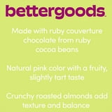 bettergoods Ruby Couverture Almonds 12 oz Tub, Chocolate Covered ...